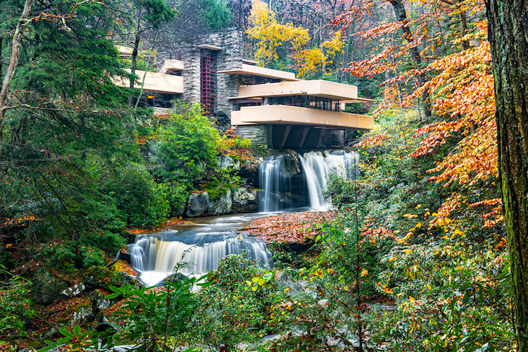 La Casa sulla Cascata di Frank Lloyd Wright: dove si trova, descrizione ...