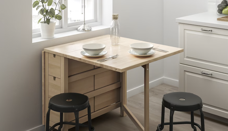 Mobili con tavolo a scomparsa: ecco le soluzioni di Ikea