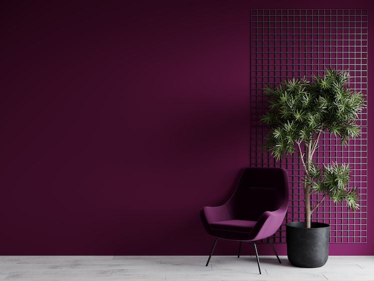 Come arredare casa con il color prugna: consigli e abbinamenti
