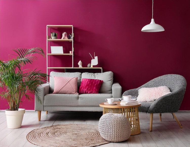 Come abbinare il color amaranto per arredare la tua casa