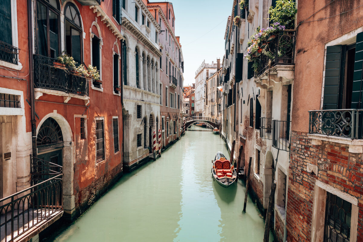 Why was Venice built on water?