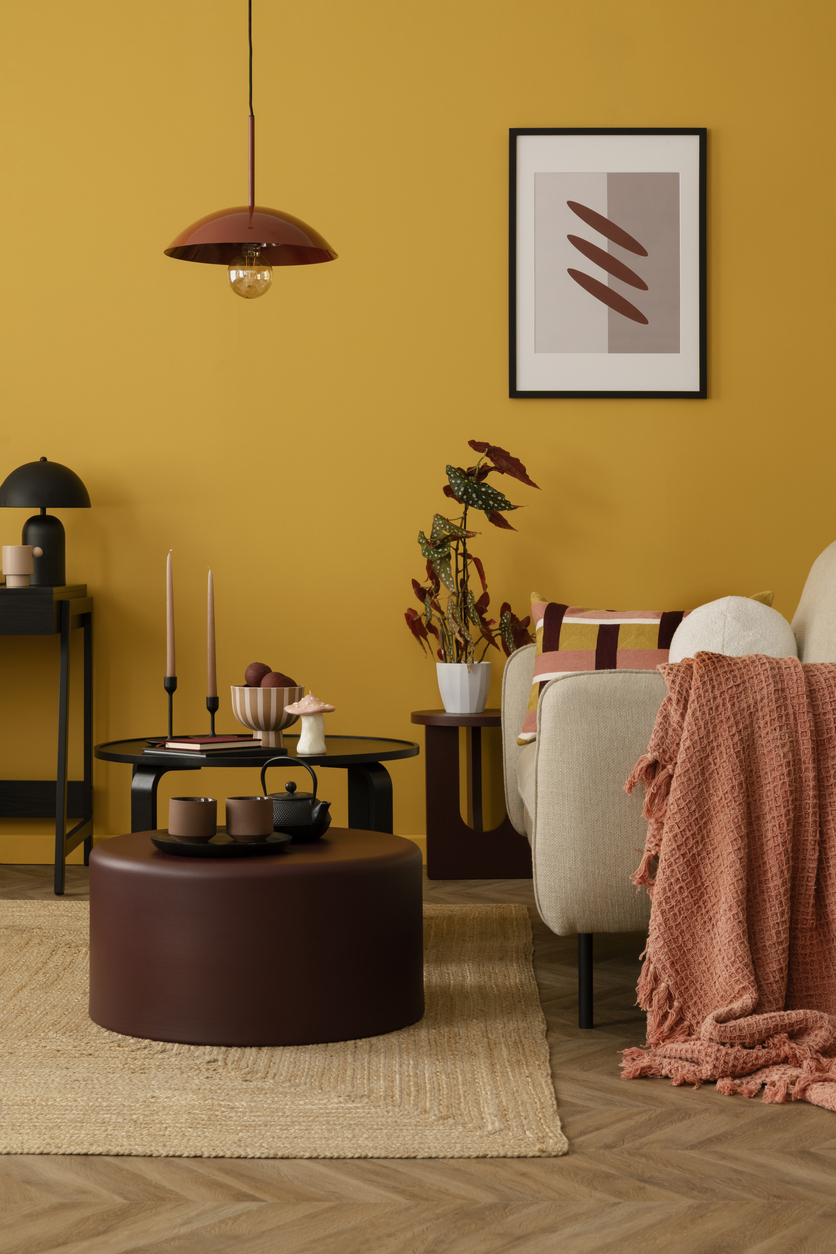 Come arredare casa con il giallo ocra: una guida