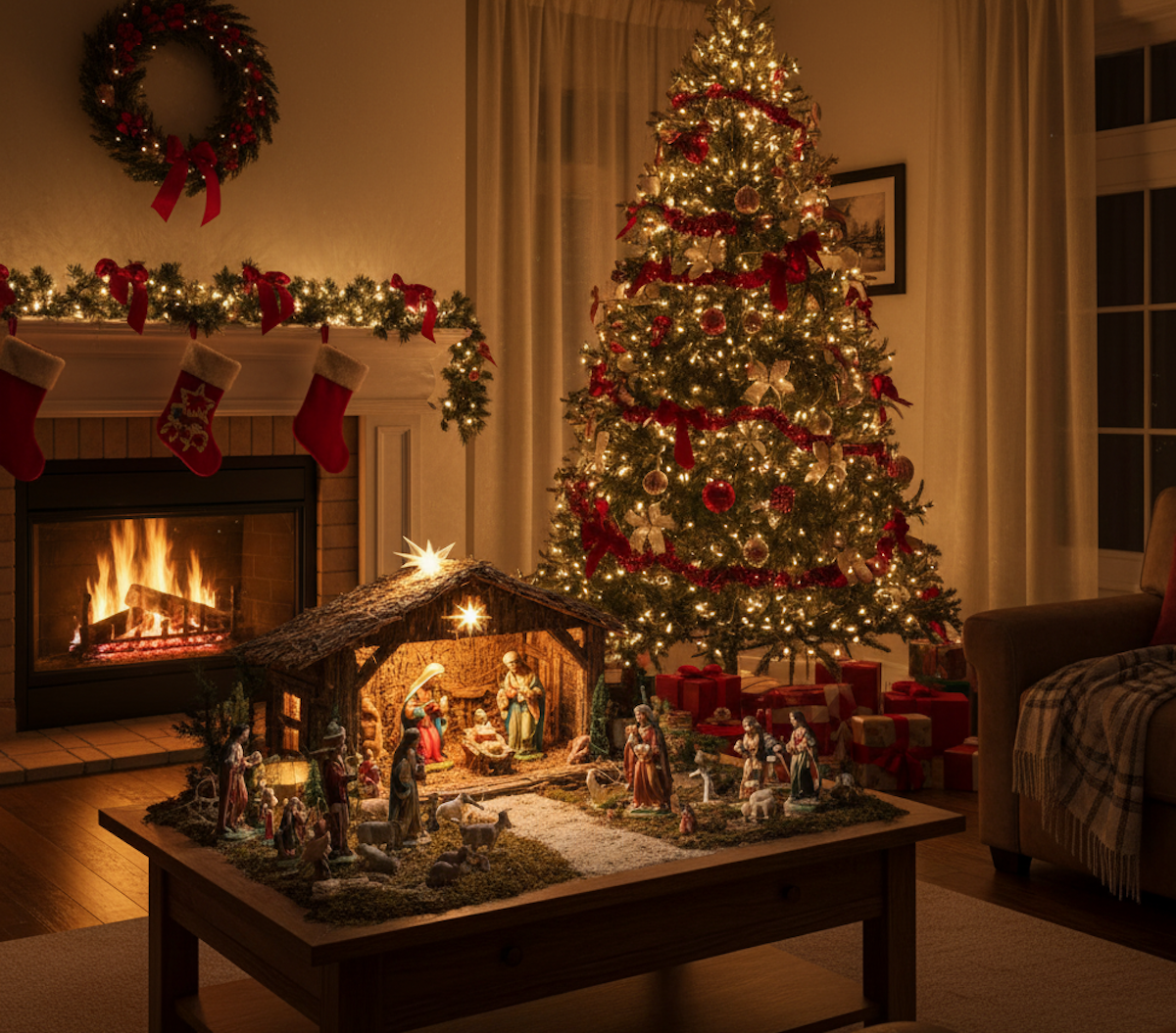 Dove mettere il presepe in casa e come realizzarne uno fai da te